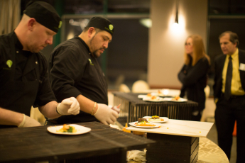 Kahn's Catering Wedding Tasting