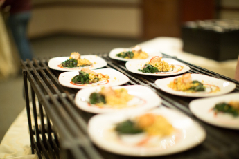 Kahn's Catering Wedding Tasting