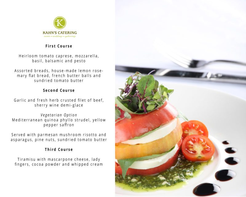 5 Things You Can Expect to See on Your BEO - Kahns Catering